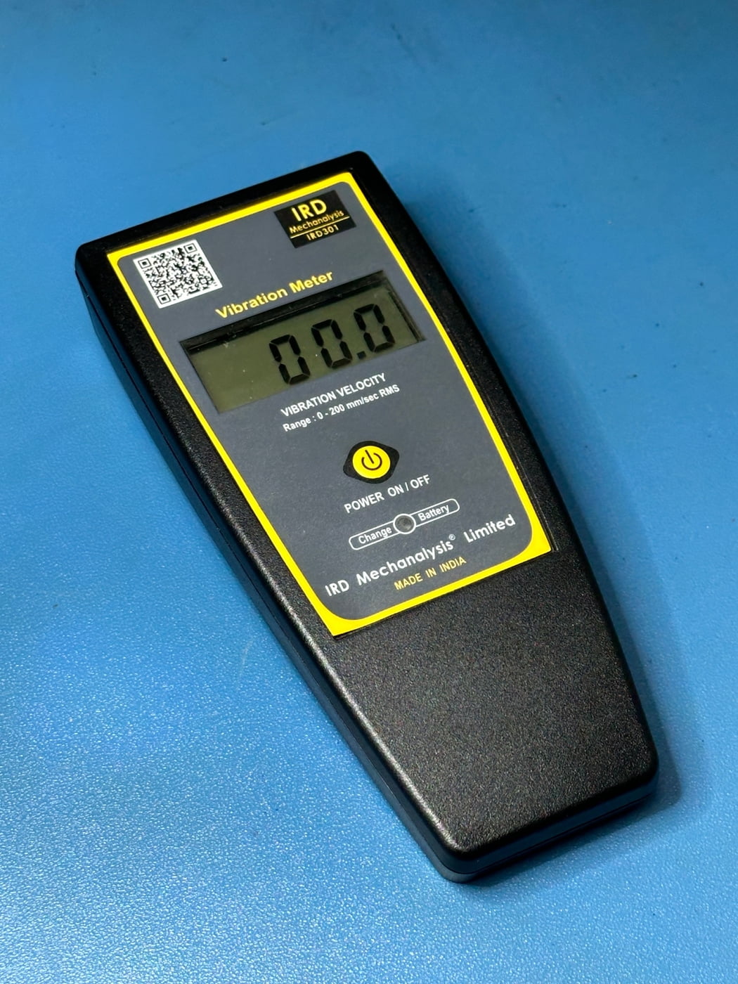 IRD301 Digital Vibration Meter with Vibration Velocity measurement in ...